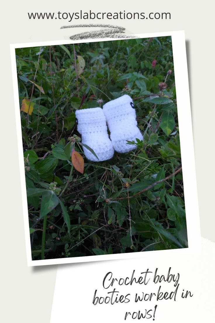 Crochet Baby Ugg Boots | Free Pattern - Toyslab creations